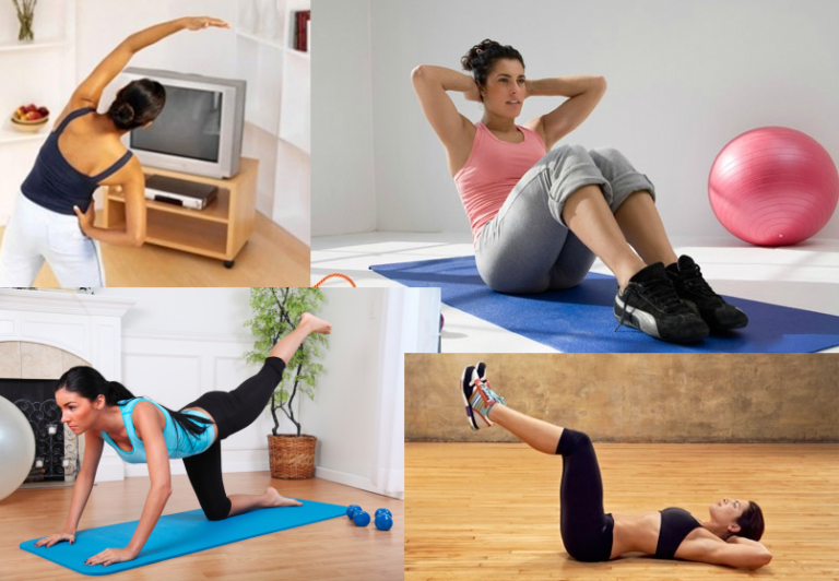 7 solutii simple pentru a face exercitii fizice acasa | Gandeste Pozitiv